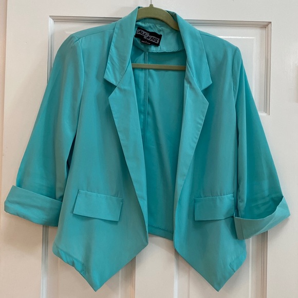 Ali & Kris | Jackets & Coats | Light Weight Mint Green Jacket Worn ...